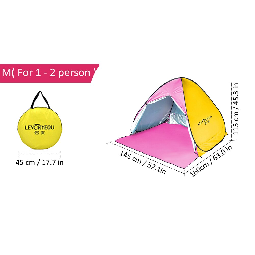 Automatic Instant Pop Up Tent Potable Beach Tent L... – Grandado