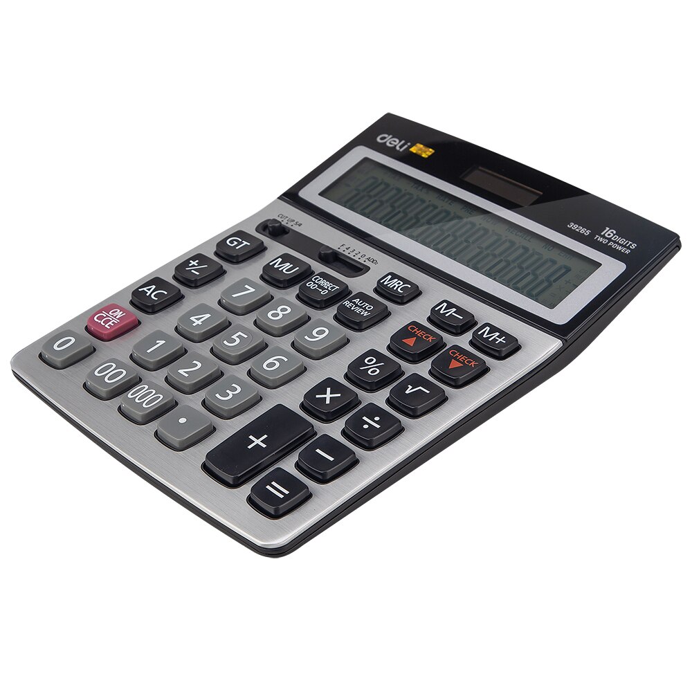 Deli Calculator E39265- 16 digit Metal universal p... – Vicedeal
