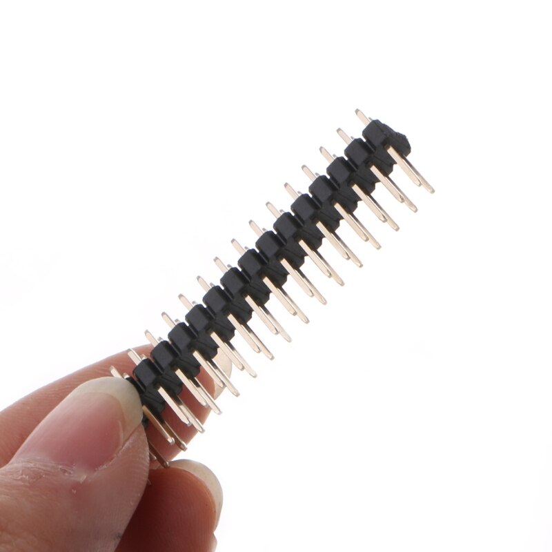 2.54mm 2x20 Pin Break-away Dual Male Header Pin fo... – Vicedeal
