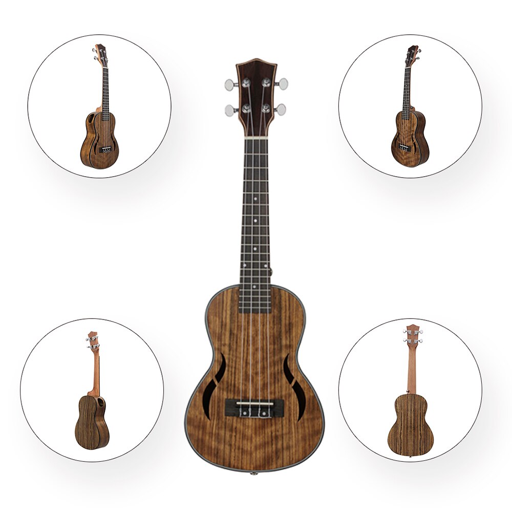 21 24 26 Inch Acoustic Tenor Ukulele Ukelele Uke W... – Grandado