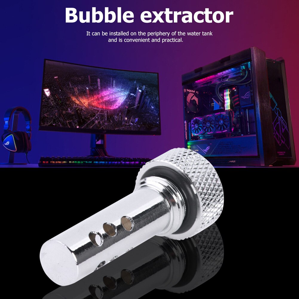 G1/4 computer water cooling tank is equipped with ... – Vicedeal