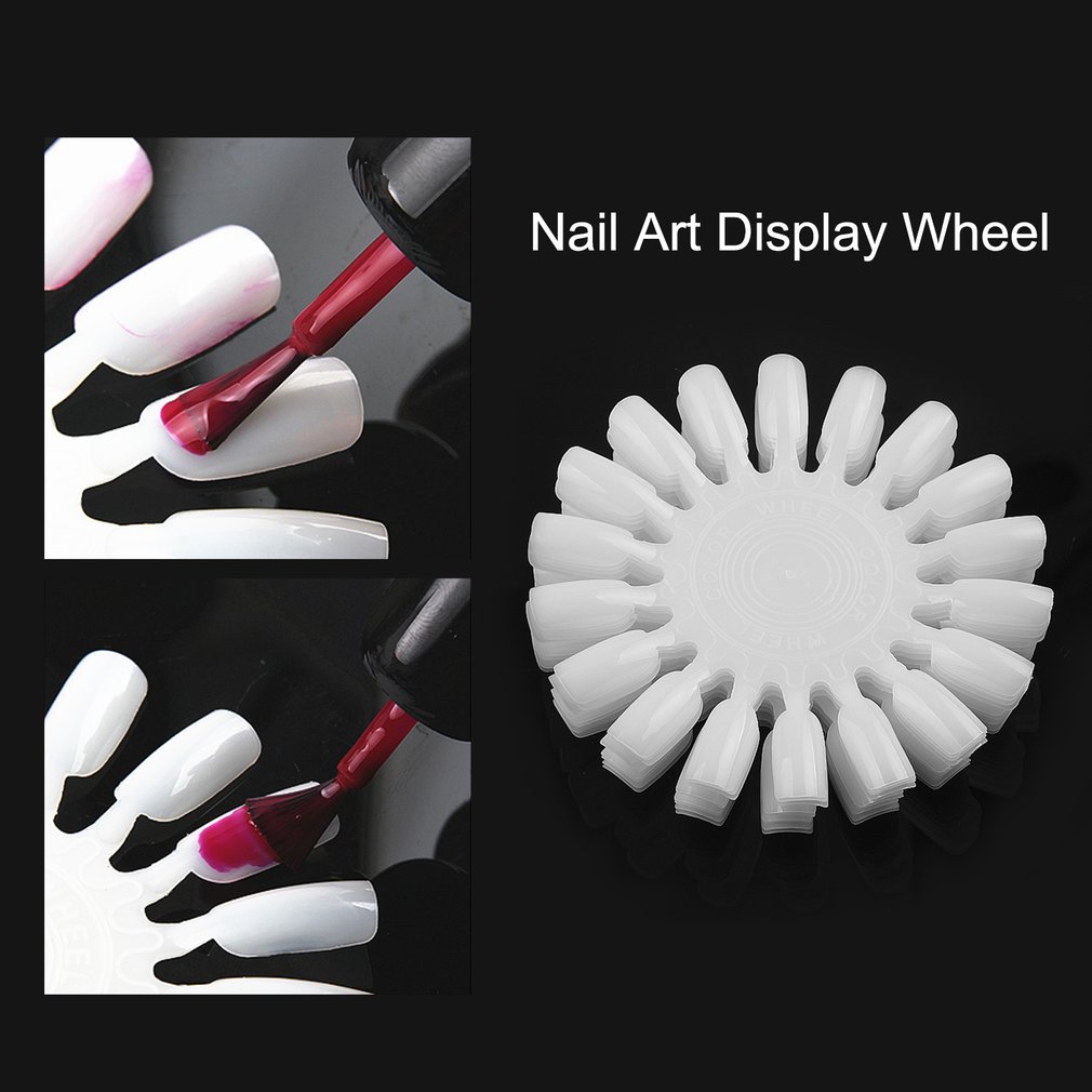 10 Pcs Colour Disk Nail Color Swatches Colour Pale... – Grandado