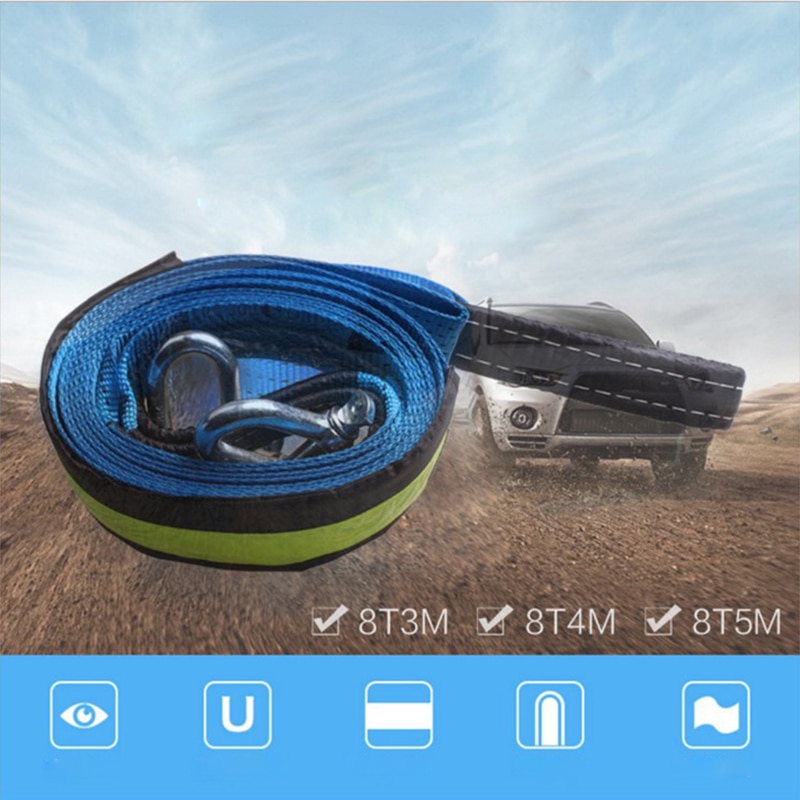 Car Tensioning Belts 8 Ton 3 Meters 5 Metes Tow Ro... – Grandado
