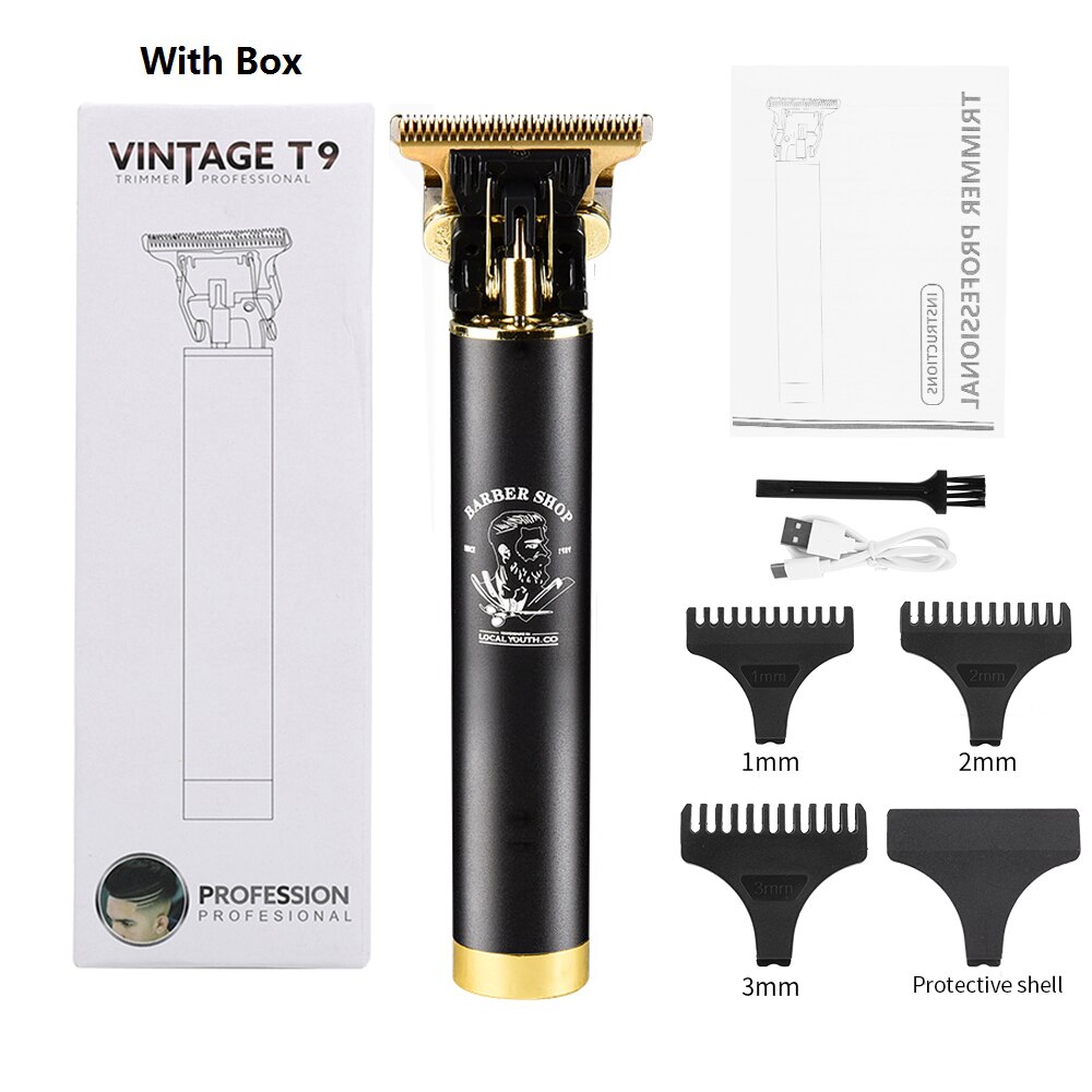 USB T9 Rechargeable Hair Trimmer Electric Hair cli... – Vicedeal