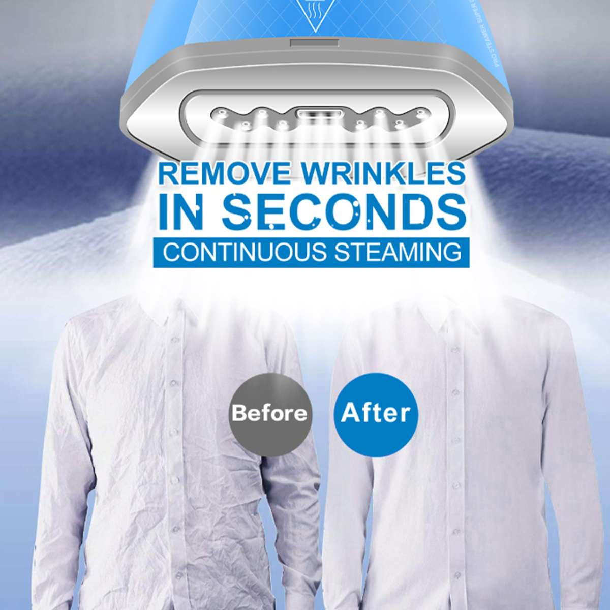 1600W Handheld Garment Steamer Fabric Steam Iron P... – Vicedeal