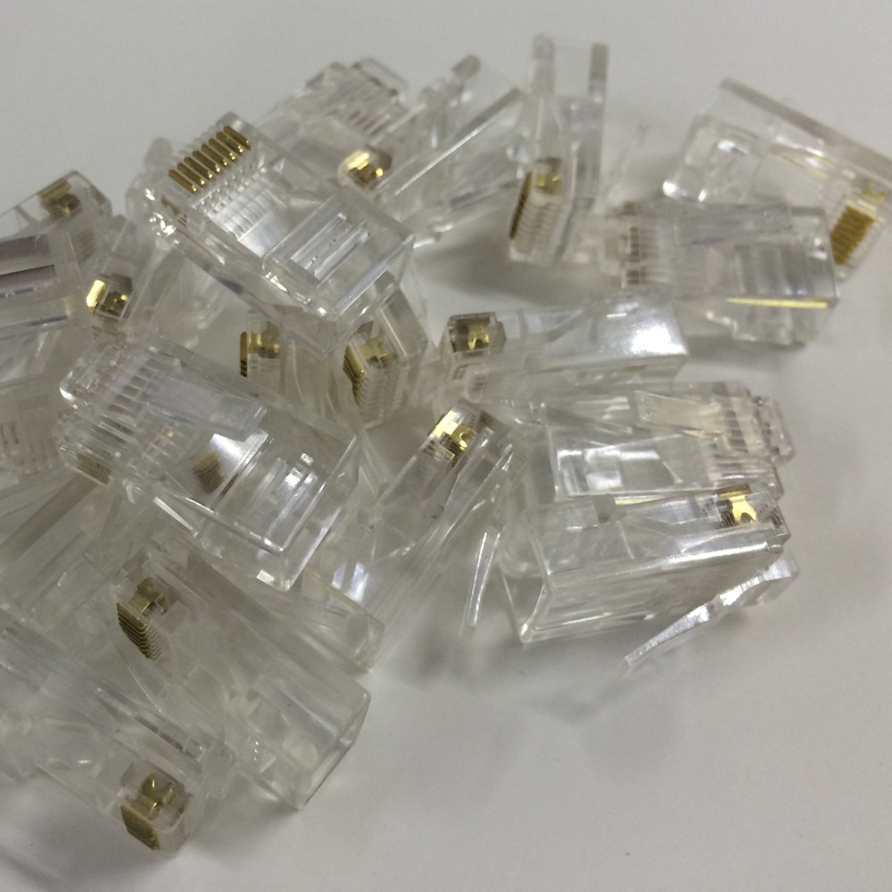 20Pcs Cat5 Cat5e Netwerk Connector Rj45 Metalen Ka... – Grandado