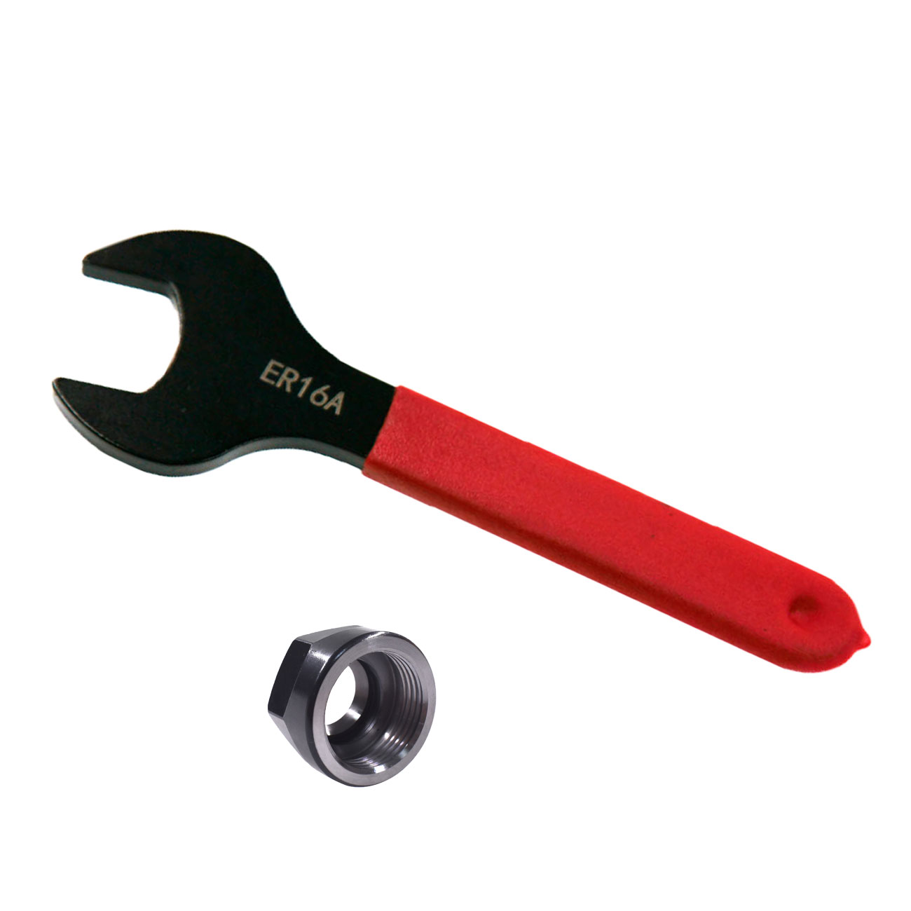 Pouvoir ER16A Type Clamping Nut And Wrench CNC Mil... – Grandado