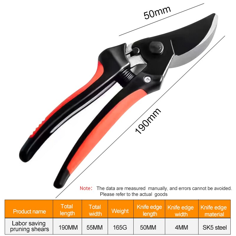 Garden Hand Pruner withSK5 Steel Blades Pruning Sh... – Vicedeal
