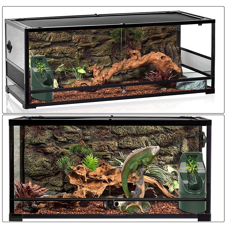 Reptile Drinker-Snake Drinking Water Dripping Bowl... – Grandado