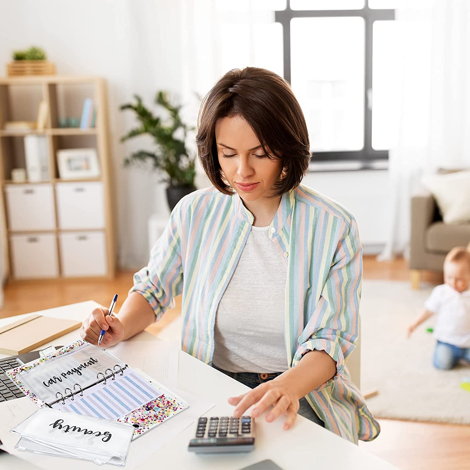 13 Pieces A6 Budget Binder Planner Organize with S... – Grandado