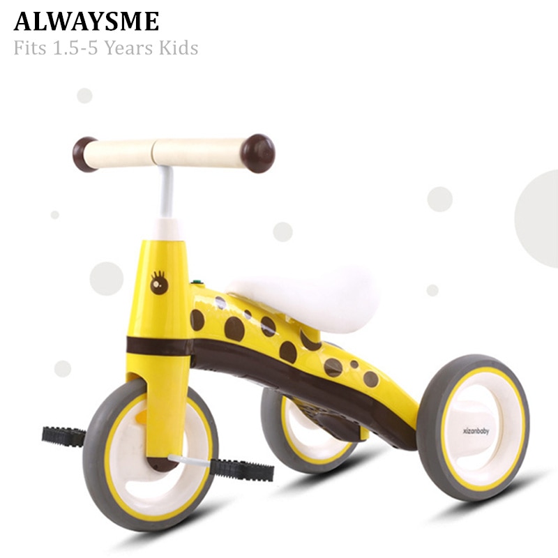 ALWAYSME Giraffe Toddler Tricycle Trike For Ages 1... – Vicedeal