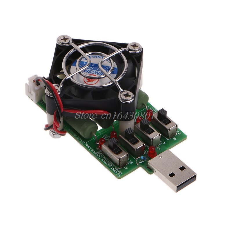 Adjustable 15 kind Current USB load resistor electronic discharge ...