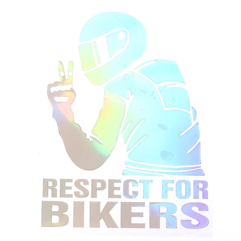 2pcs Respect Biker Sticker For On Car Motorcycle V... – Grandado
