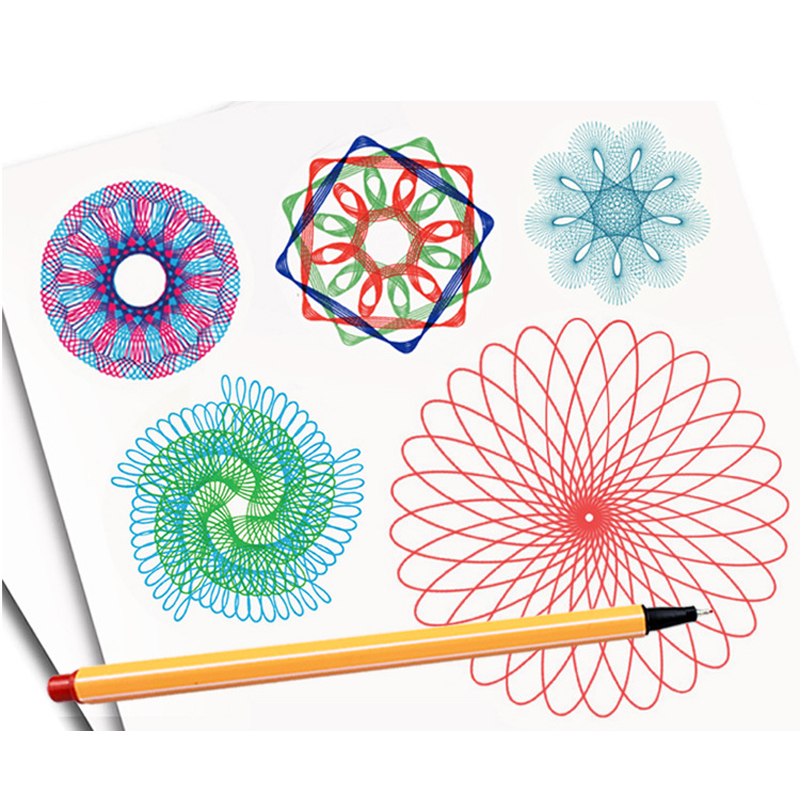 WARMOM Children's Drawing Template Ruler Pattern R... – Vicedeal