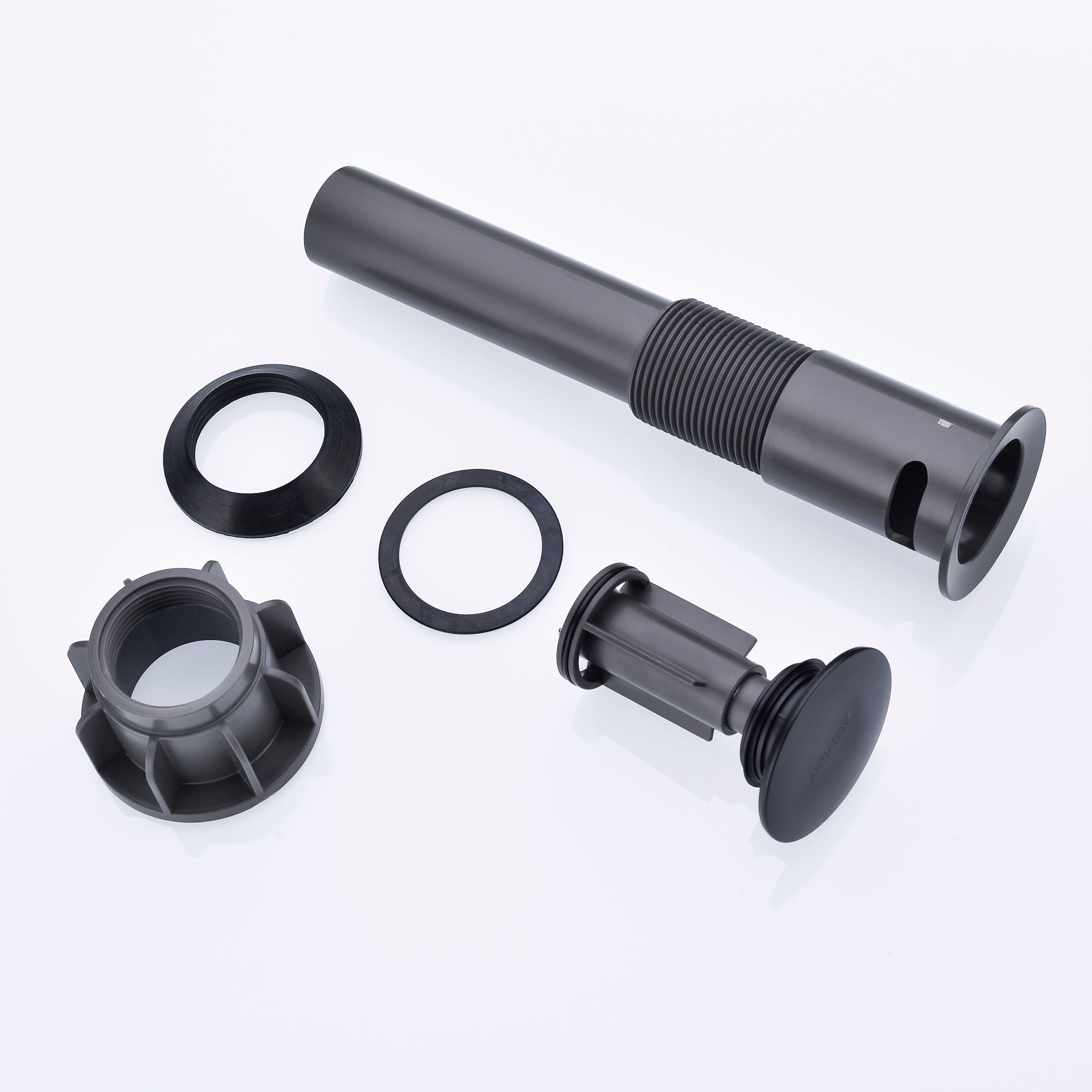 Pop Up Bathroom Basin Drain with Overflow Stainles... – Grandado