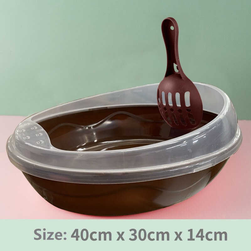 Cat Litter Box Semi-Closed Detachable Anti-Splashi... – Grandado