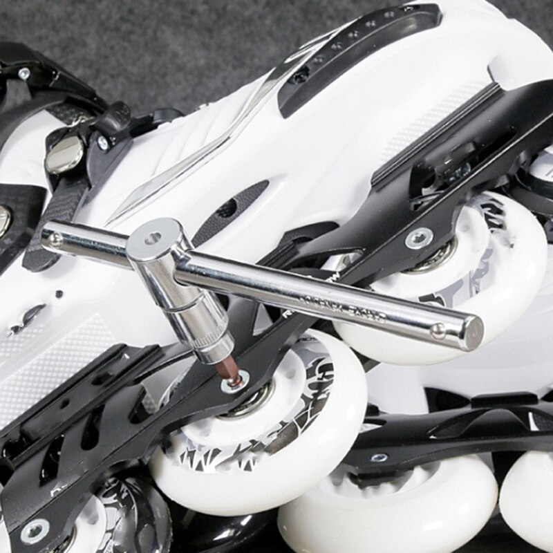 Functional Handy Silver Hexagonal Inline Roller Sk... – Vicedeal