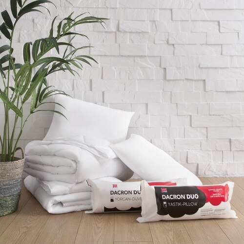 Yataş Beddengoed Dacron Duo Quilt (Dubbele 195 X21... – Vicedeal