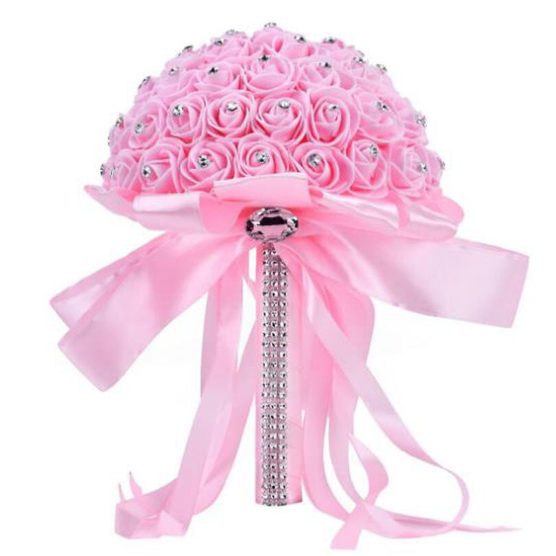 SexeMara Bridal Bouquet Beauty Foam Roses Bride Fl... – Grandado