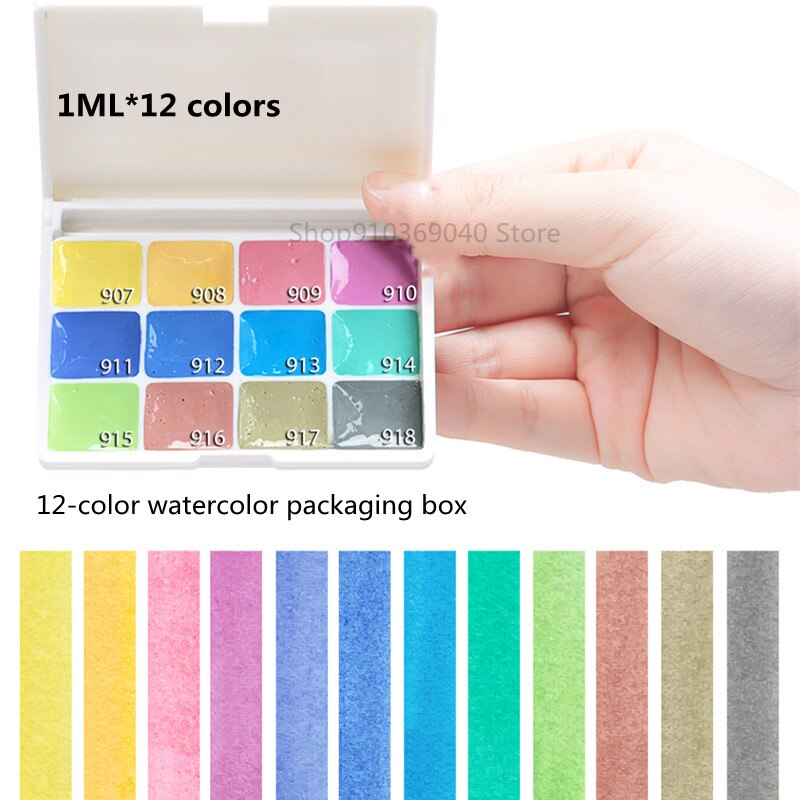 Schmincke Macaron Candy Color Watercolor 12 Colors... – Grandado