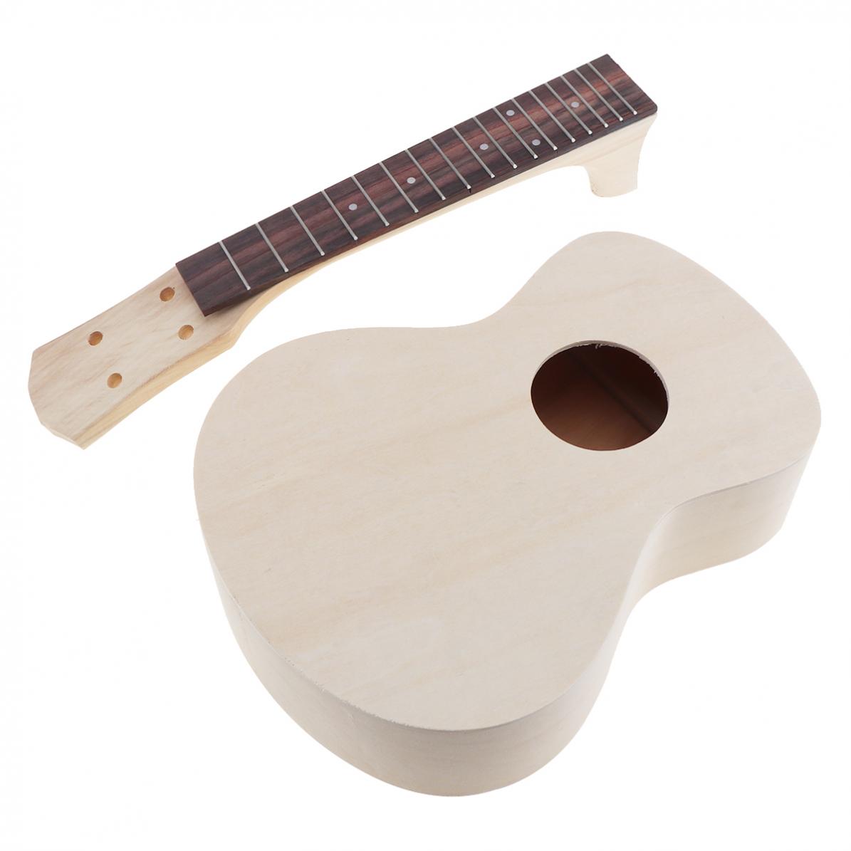 23 Inch Ukulele DIY Kit Rosewood Fingerboard Hawai... – Vicedeal
