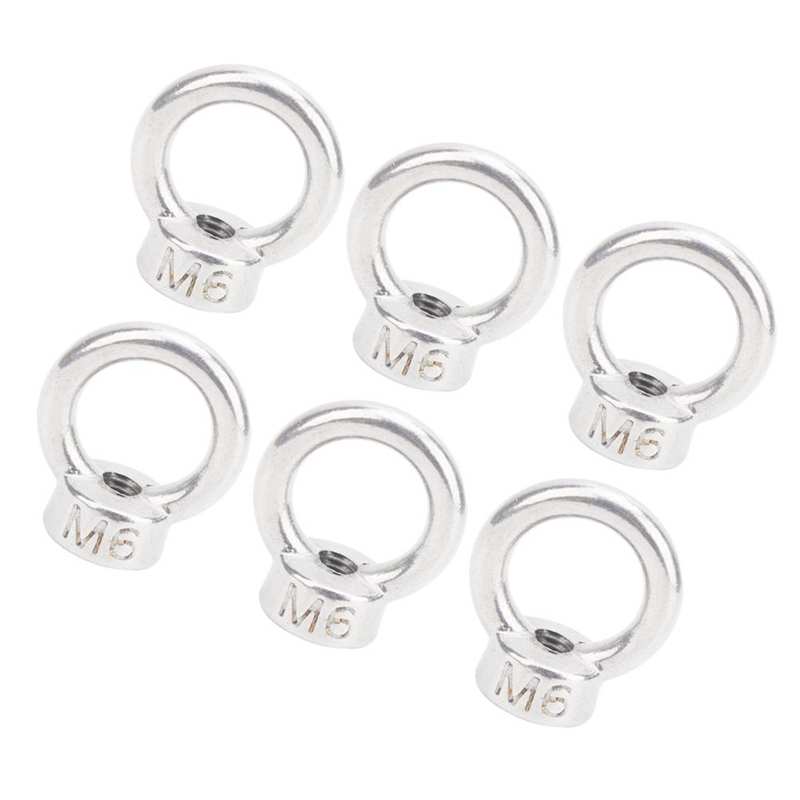 kit threaded inserts M6 Lifting Eye Bolts Nuts Sta... – Grandado