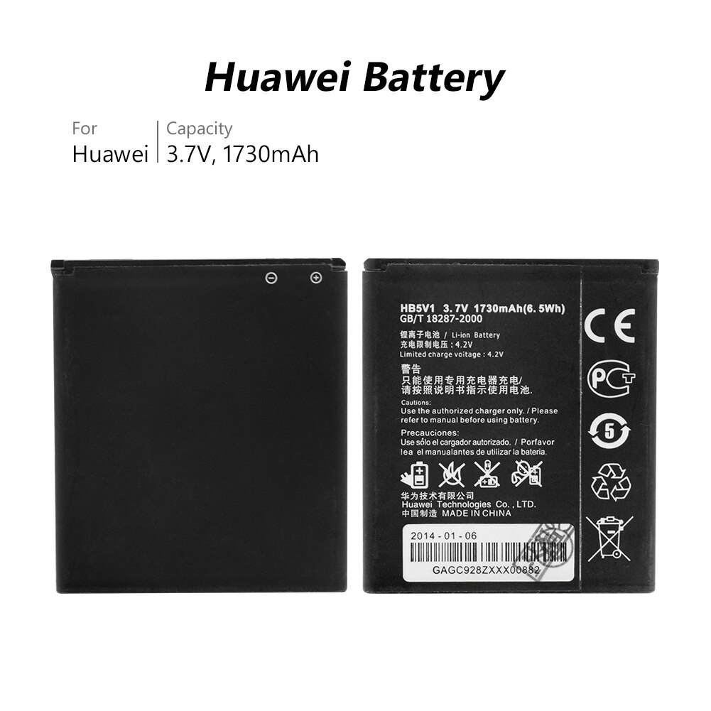 HB5V1 Lithium Phone Battery For Huawei G350 W1 Y30... – Vicedeal