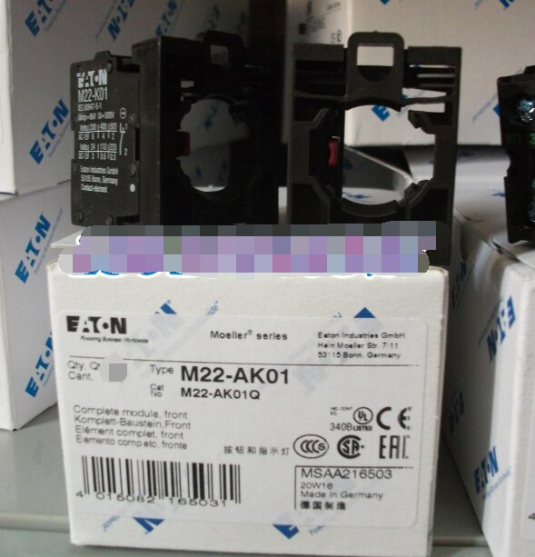 1PC NEUE EATON MOELLER M22-AK01 freies – Vicedeal