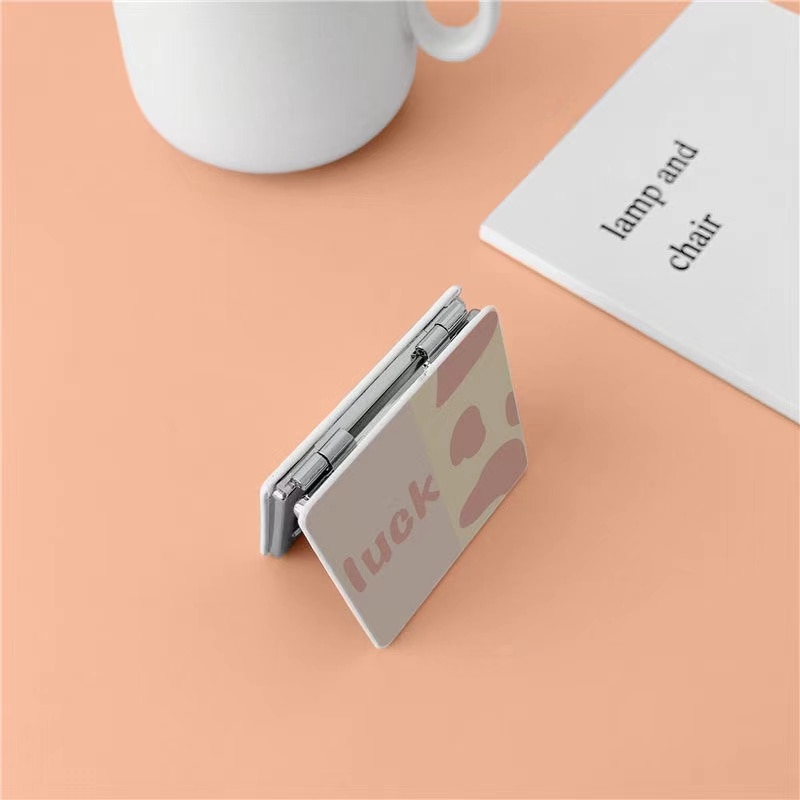 7Cm Square Strawberry Makeup Mirror cartoon patter... – Grandado