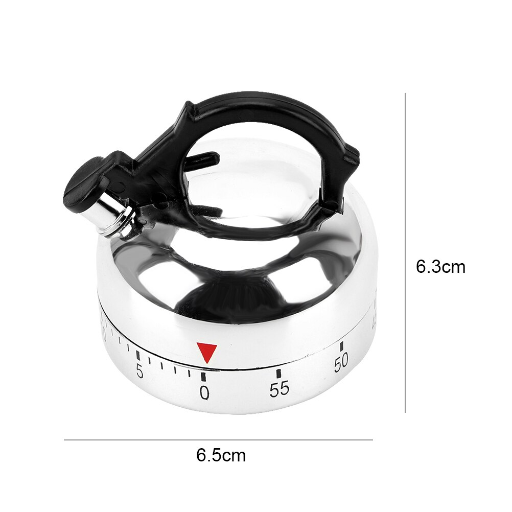 Kettle Shaped Timer Kettle Mechanical Timer 60 Min... – Grandado