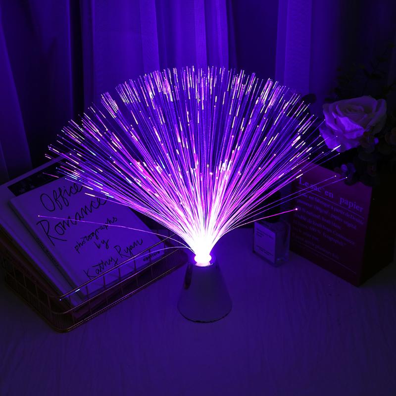 LED Romantic RGB Colorful LED Optic Fiber Night Li... – Grandado