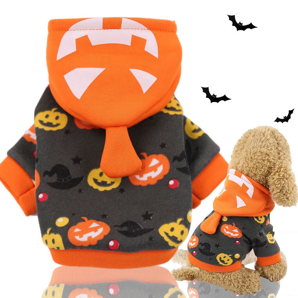 Zachte Katoenen Hond Jassen Halloween Winter Hond ... – Grandado