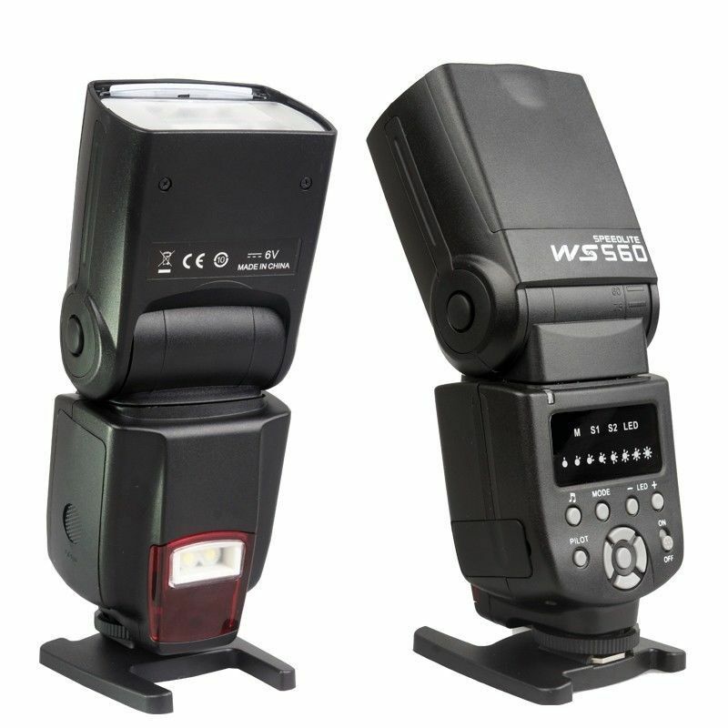 JINTU WS-560 Universal Flash Speedlite Speedlight ... – Grandado