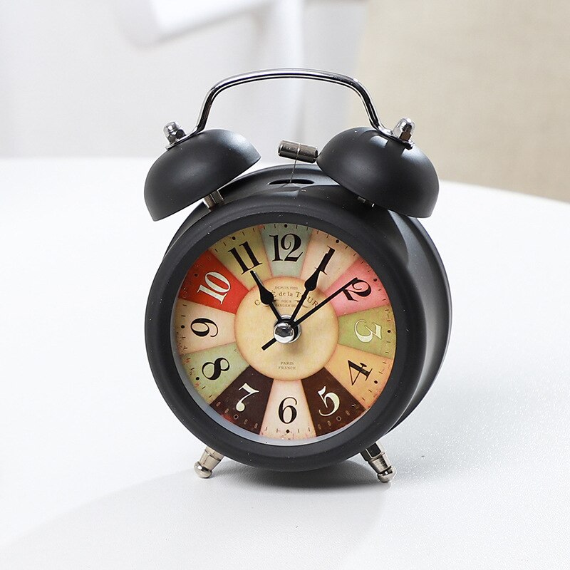 Luminous double clock student alarm clock bedside ... – Vicedeal
