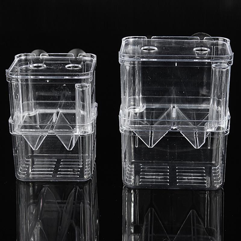 2 Size Acrylic Aquarium Floating Breeding Box Doub... – Grandado