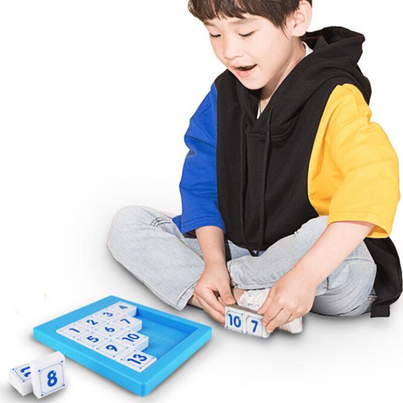 Numbers Sliding Puzzle Tangram Counting Toys Educa... – Grandado