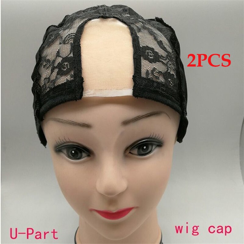 GAKA Black Color U Part Wig Cap Adjustable Lace Ha... – Vicedeal