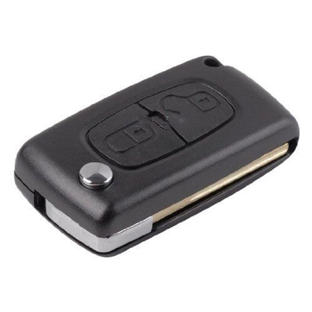 2 Button Car Key Folded Case Shell Uncut Blade for... – Grandado