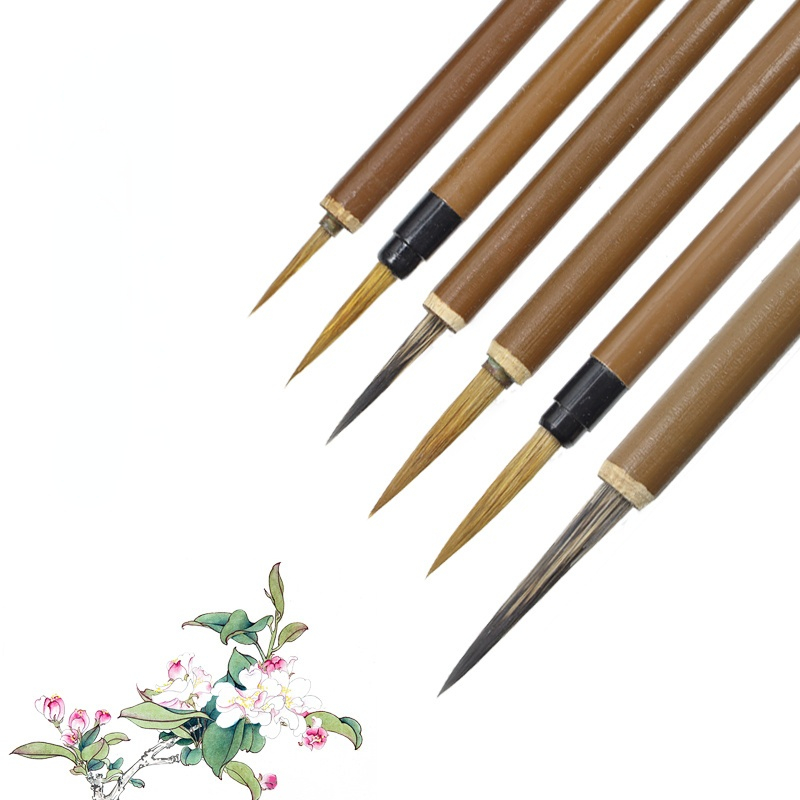 Meticulous Painting Fine Line Brushes Traditional ... – Vicedeal