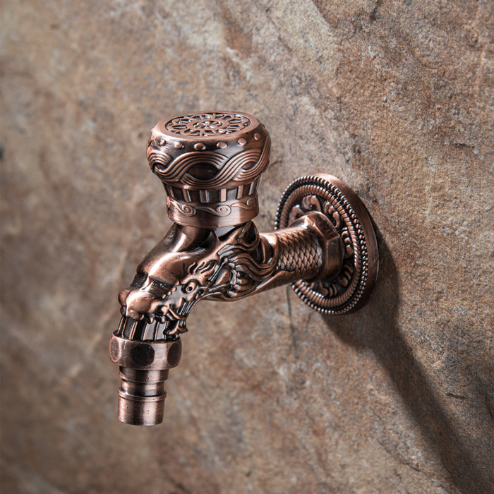 Badkamer Kraan Messing Legering Antiek Brons Tap K... – Vicedeal