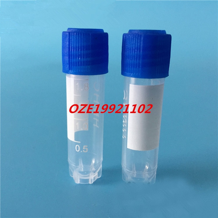 500 Pcs 1.8ml Graduated Polypropylene Vial Tube Sa... – Grandado