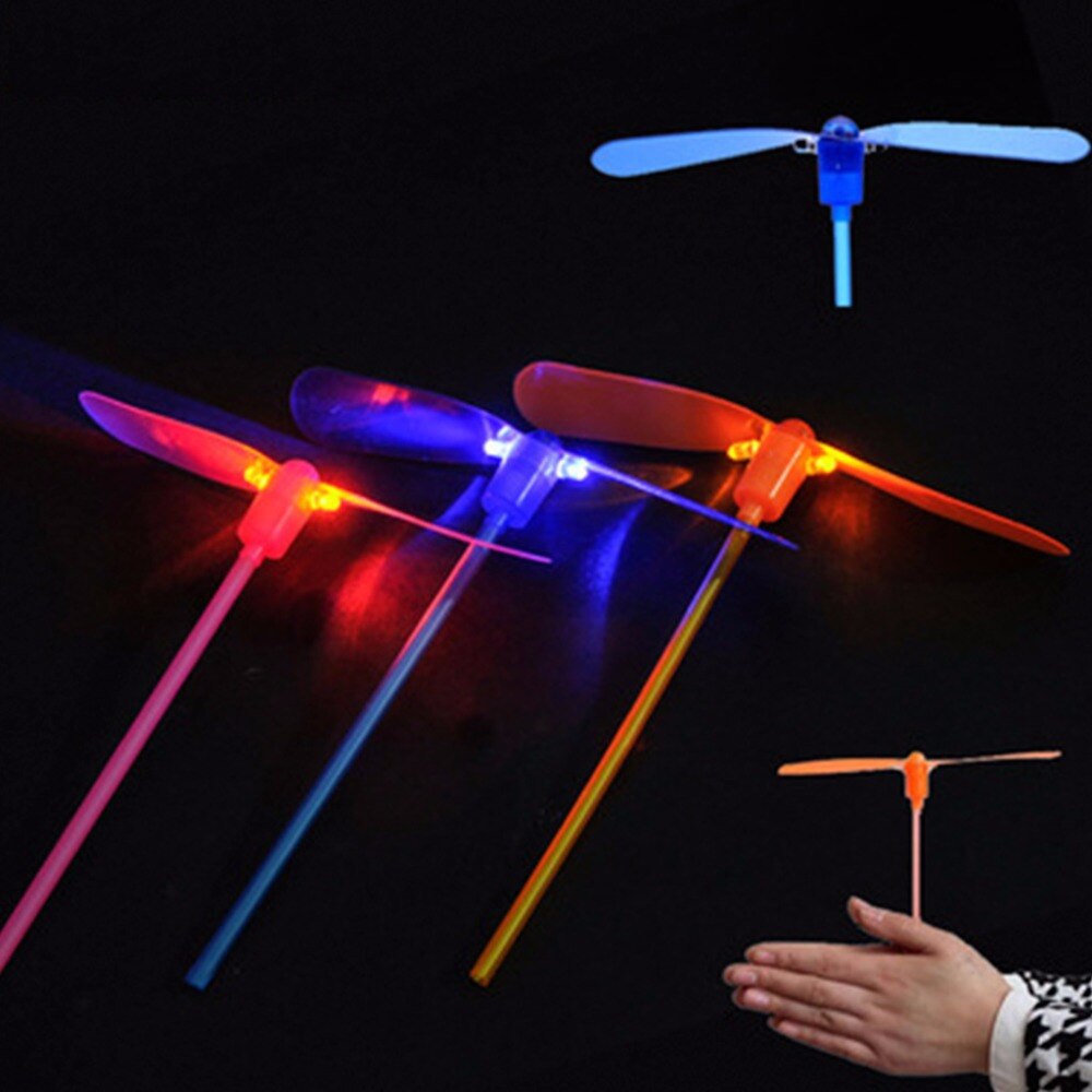 Led Flash Plastic Bamboo Dragonfly Propeller Kids ... – Grandado