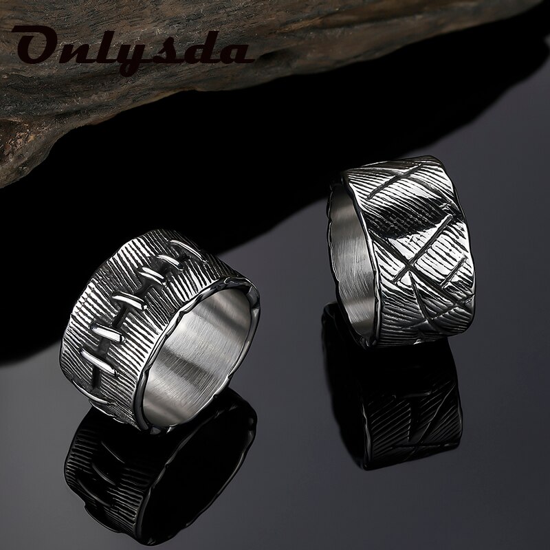 Onlysda Antieke Vintage 316L Rvs Ring Frankenstein... – Grandado