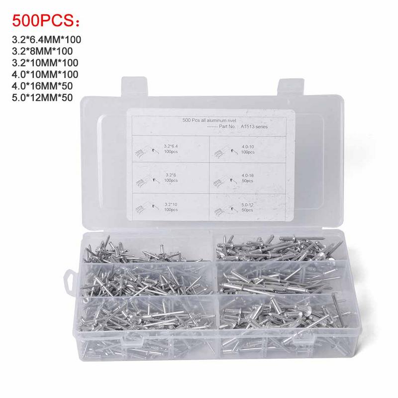 Aluminum Pop Rivet Blind Rivet Set exhaust & exhau... – Vicedeal