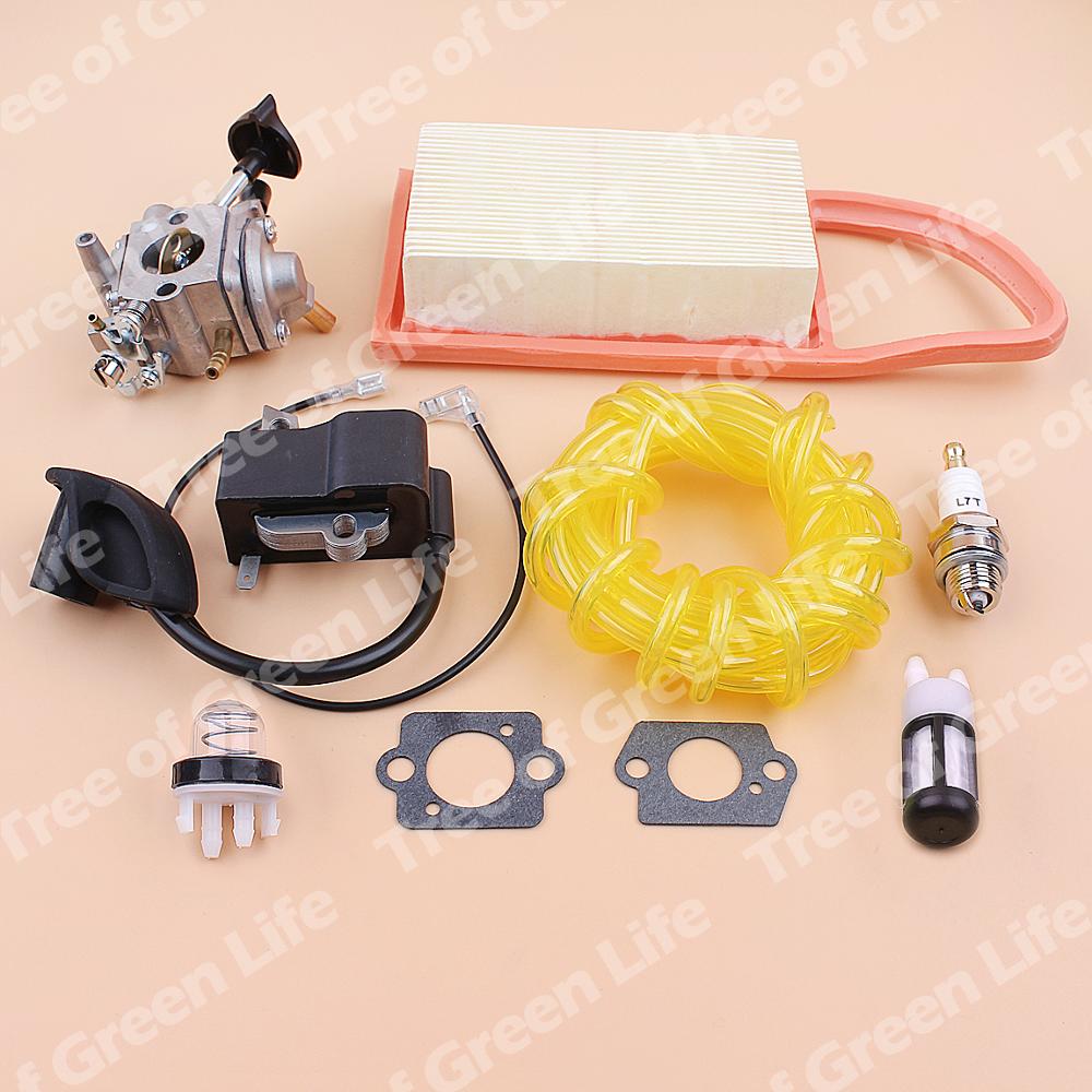 Carburetor Ignition Coil Air Filter Fuel Line Kit ... – Vicedeal