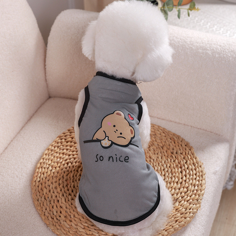 Summer Dog and Cat Vest Mesh Breathable and Comfor... – Vicedeal