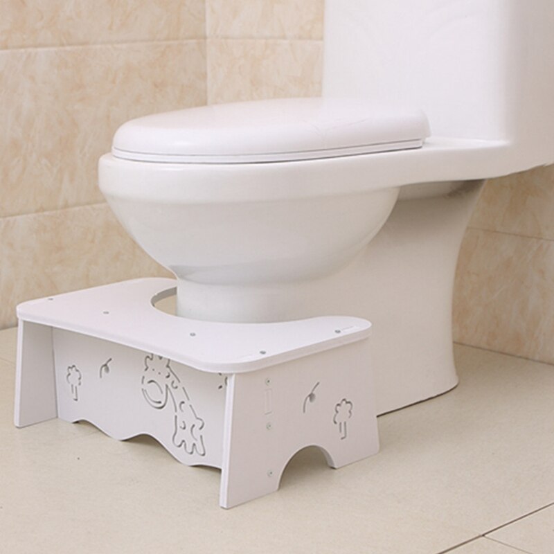 Portable Squatting Toilet Stool,Wood-Plastic Board Toilet Assistance ...