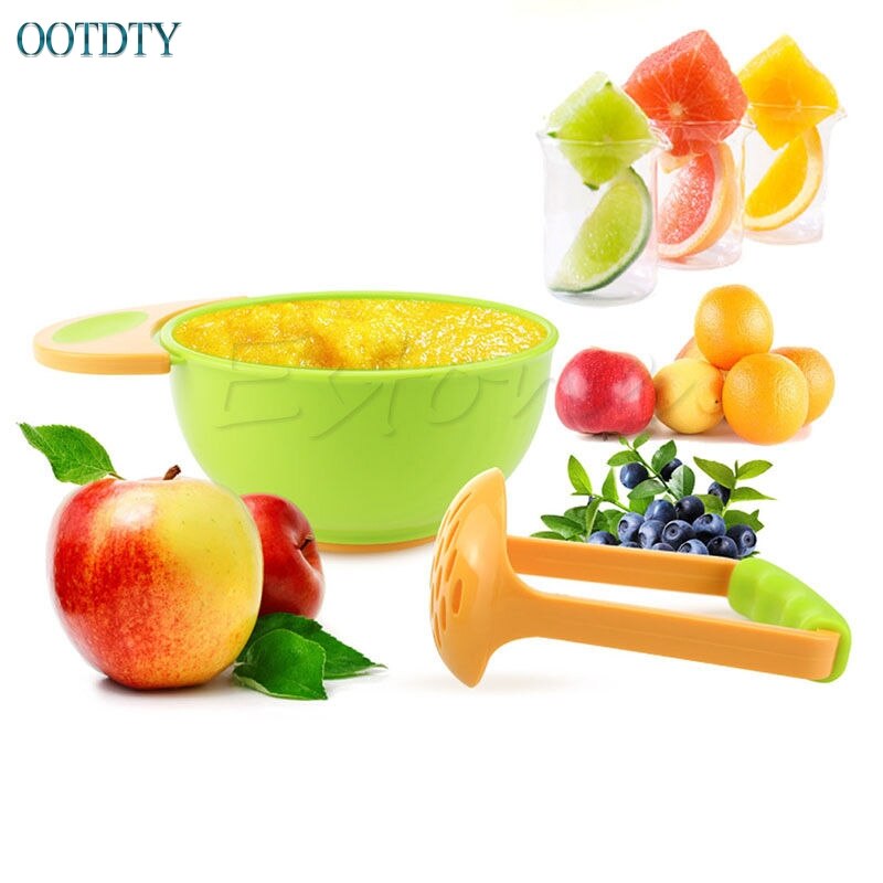 Baby Infant Learn Dishes Grinding Bowl Kids Handma... – Grandado