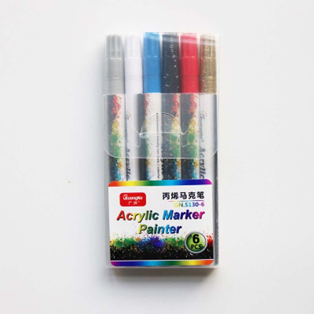 18 Kleuren/Set 0.7Mm Acryl Verf Marker Pen Voor Ke... – Grandado