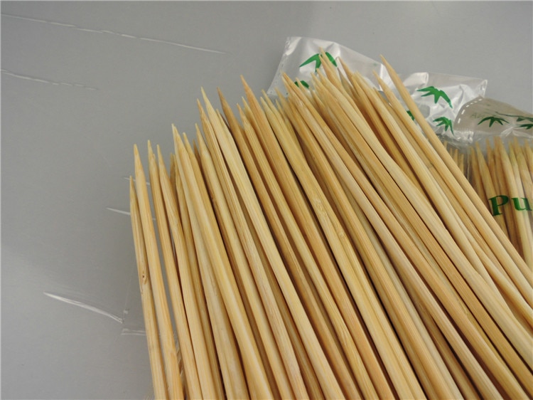 30cm bamboo sticks About 85 pieces natural lamb sk... – Vicedeal
